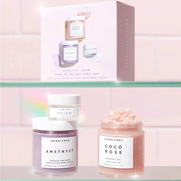 Herbivore | Skincare | New Herbivore Exfoliate Glow Head To Toe Self ...